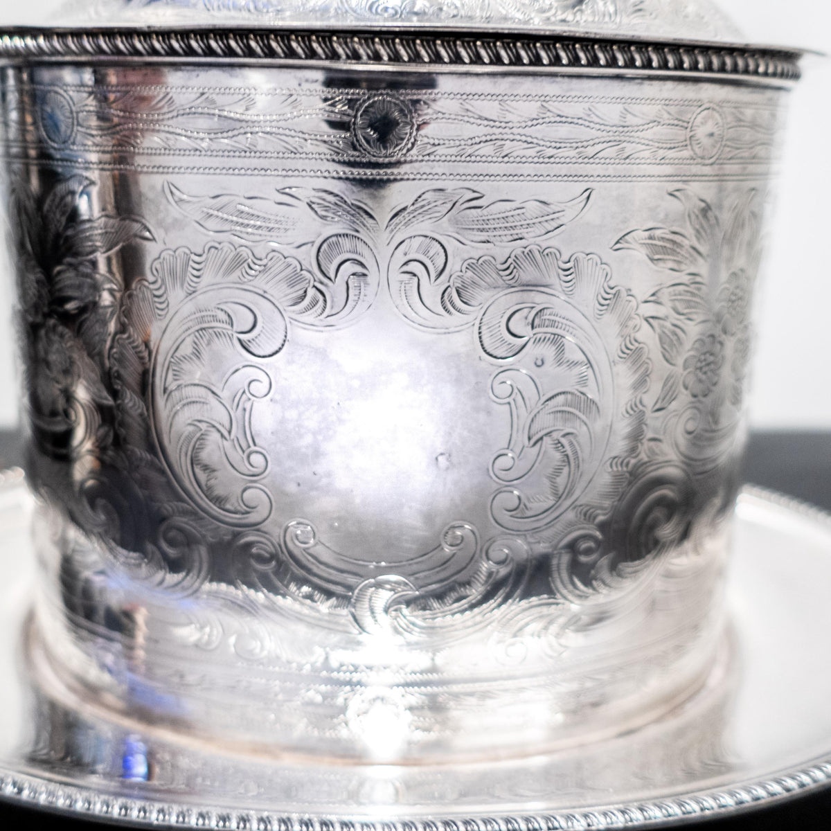 Antique Silverplate English Biscuit Box Circa 1890s – InventifDesigns