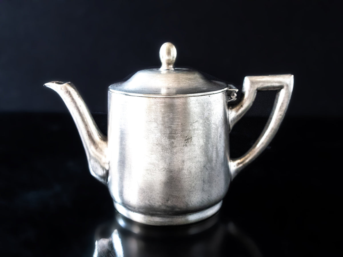 Vintage Hotel Silver Soldered Teapot W Haber And Son NY – InventifDesigns