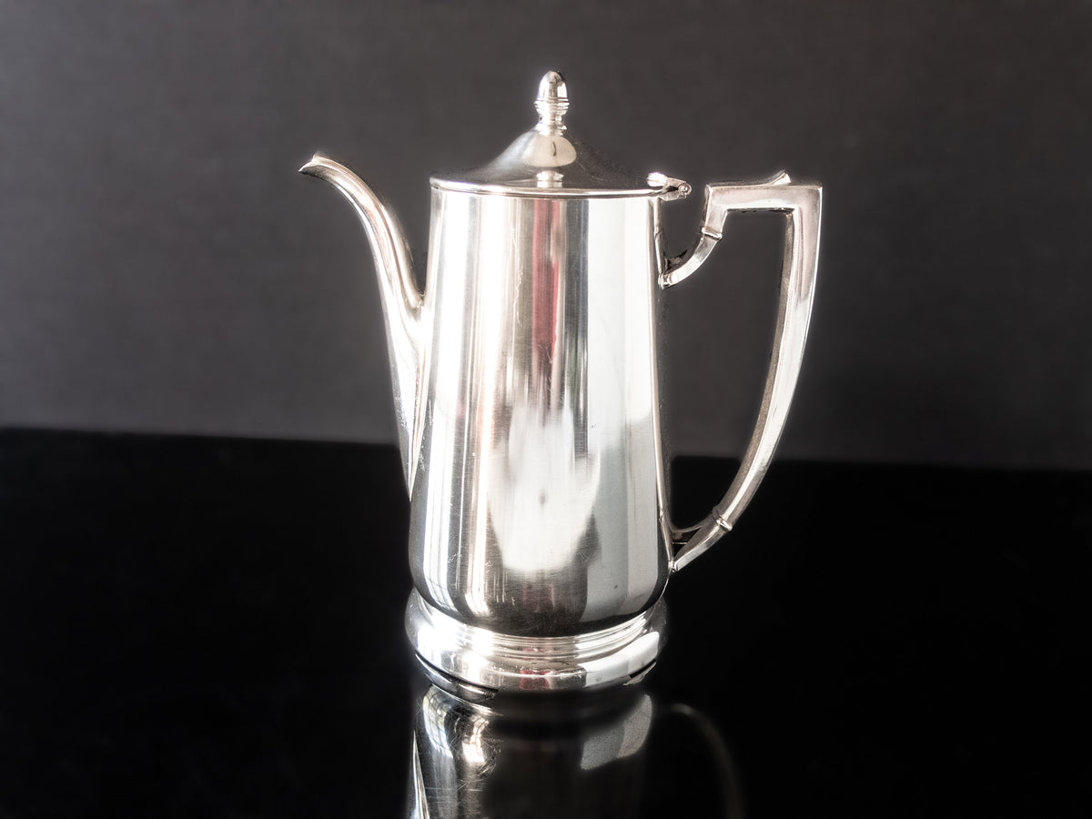 Pan Am Airlines Silver Plate Coffee Pot Teapot Large 10" 1969 ...