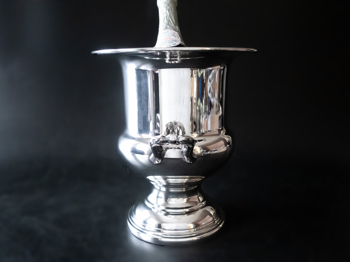 Vintage Silverplate Loving Cup Trophy Ice Bucket Loving Cup Oneida ...